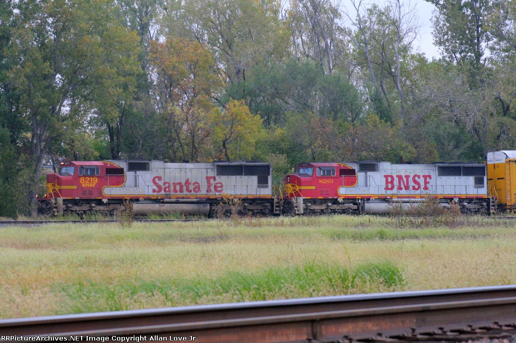 BNSF 8219 north